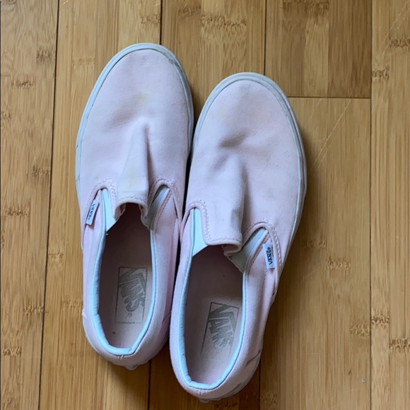 Vans | Shoes | Light Pink Vans | Poshmark
